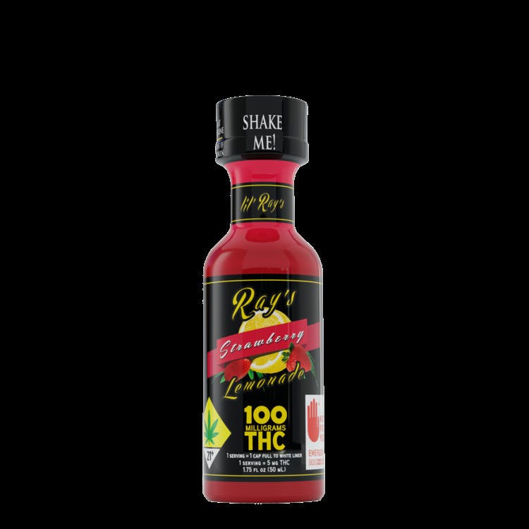 Lil Ray's: Strawberry Lemonade - Beverage 100mg in Tacoma | Zips on 6th