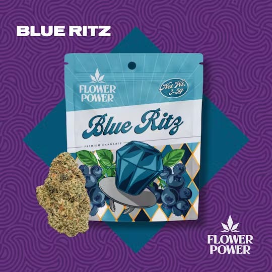 Buy Flower Power - Prepack - Blue Ritz Flower | King of Budz Cannabis ...