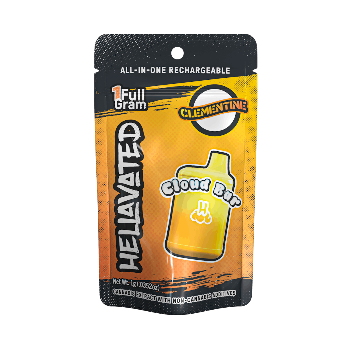 Clementine Cloud Bar Rechargeable Disposable | 1g 1g Vaporizers ...