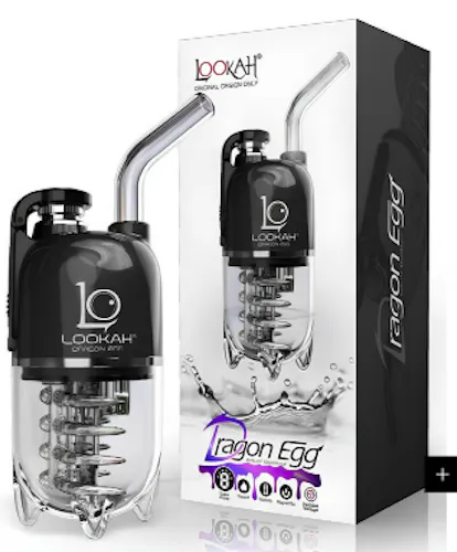 Lookah - Dragon Egg Rig Black | Far & Dotter