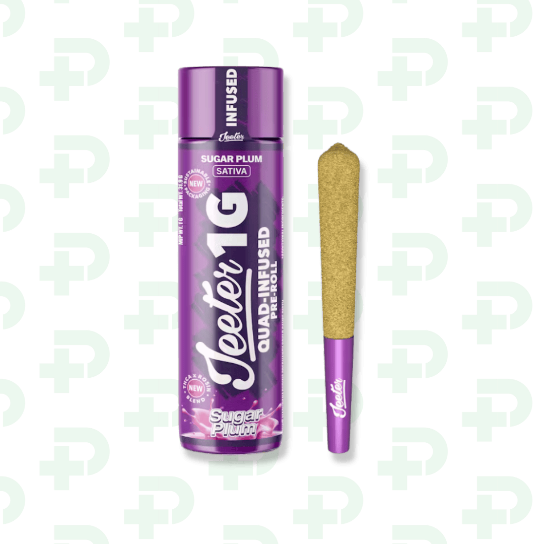 Jeeter Quad Infused Preroll - Sugar Plum
