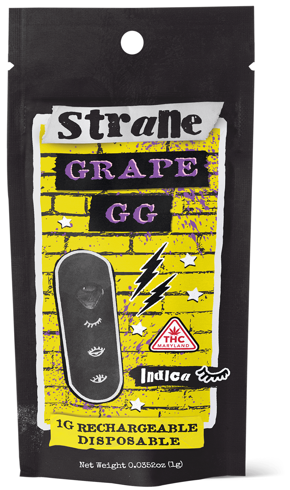 Shop Strane Grape GG AIO Disposable Vape | 1g in Hagerstown | DISTRICT