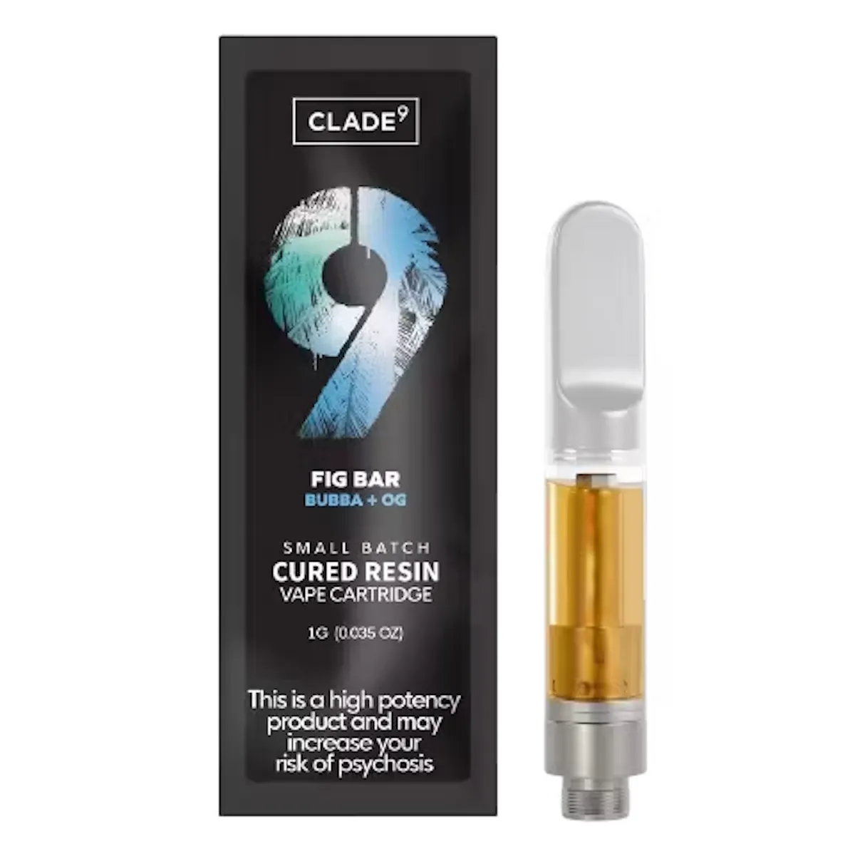 Clade9 Fig Bar 1g Resin Cartridge 1g Vaporizers | Clade9