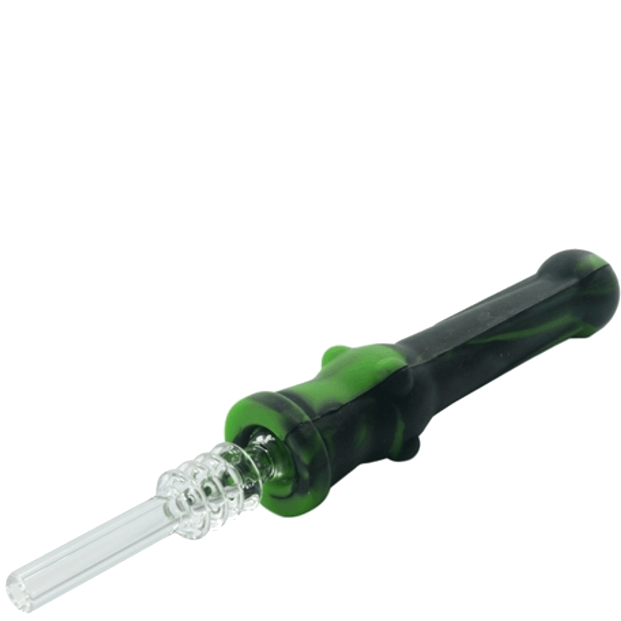 Silicone dab straw quartz tip | Skymint Flint