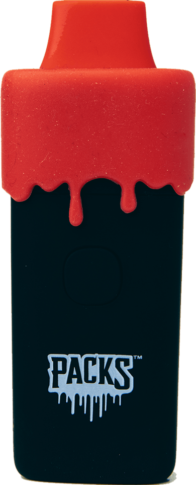 Packwoods Black Cherry Gelato Disposable Packspod Live Resin 2000mg ...