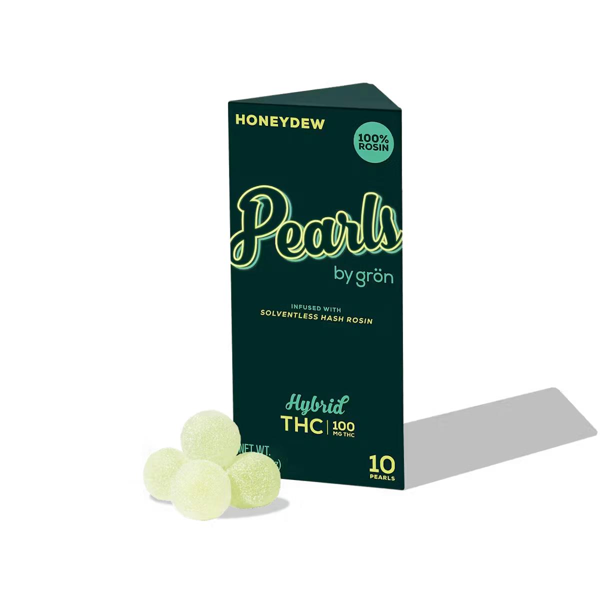 Pearls | Electric Honeydew | 10mg Rosin Gummies 10pk (Hybrid) | 716 ...