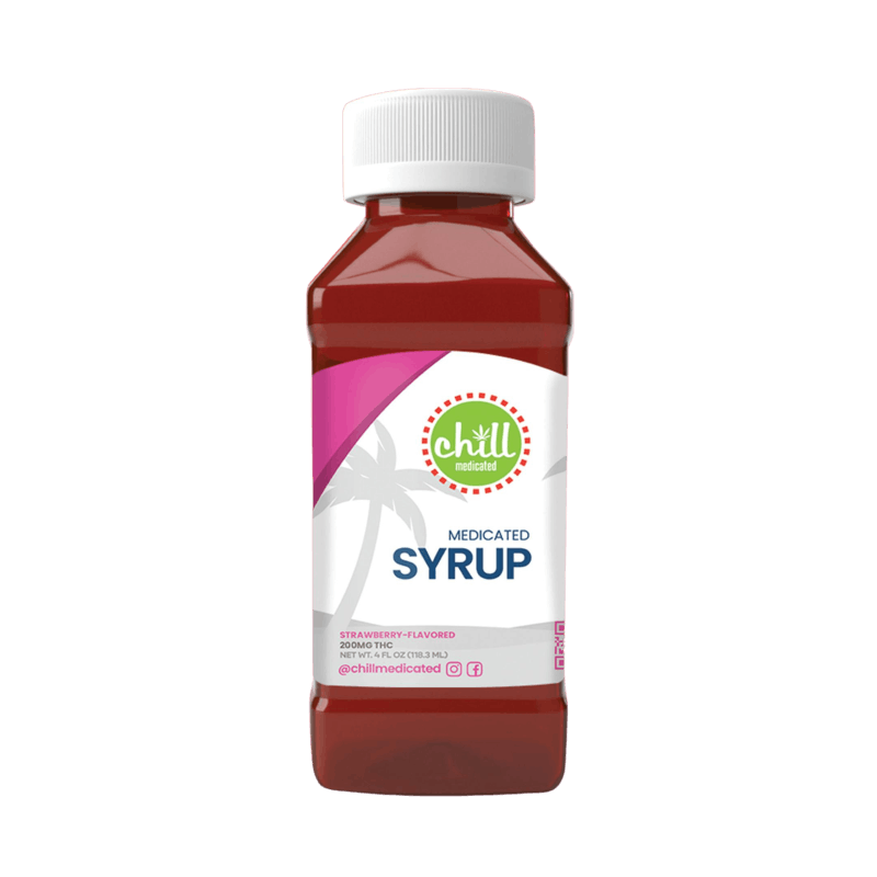Buy Chill Medicated Chill Syrup Tincture | Blue Razz | 1000mg - Kosa ...